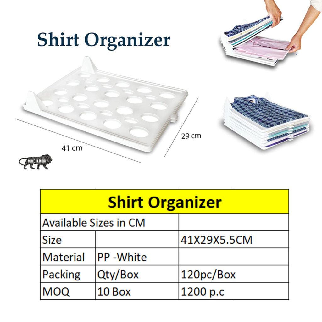 Closet and Multipurpose Organizers Trays (Stackable)