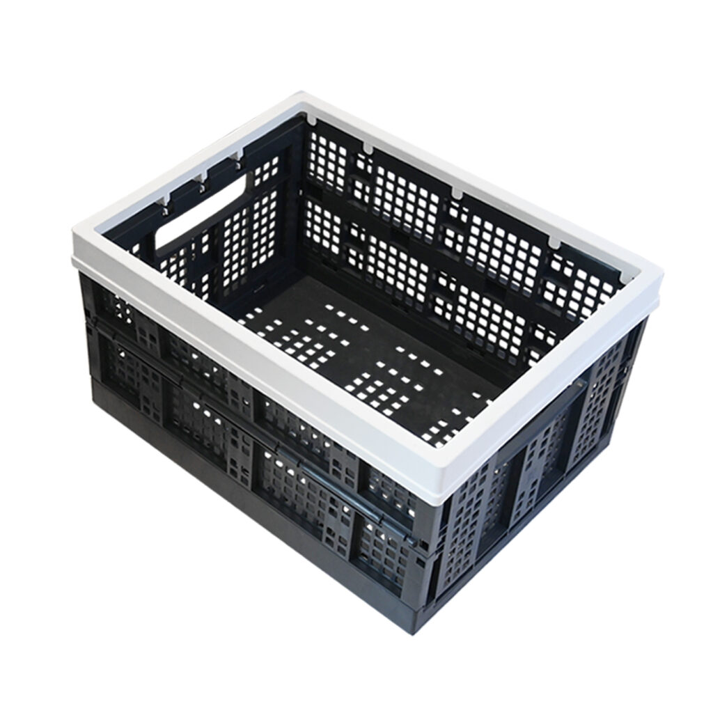 Collapsible Basket, Foldable Basket Multipurpose Plastic Storage ...